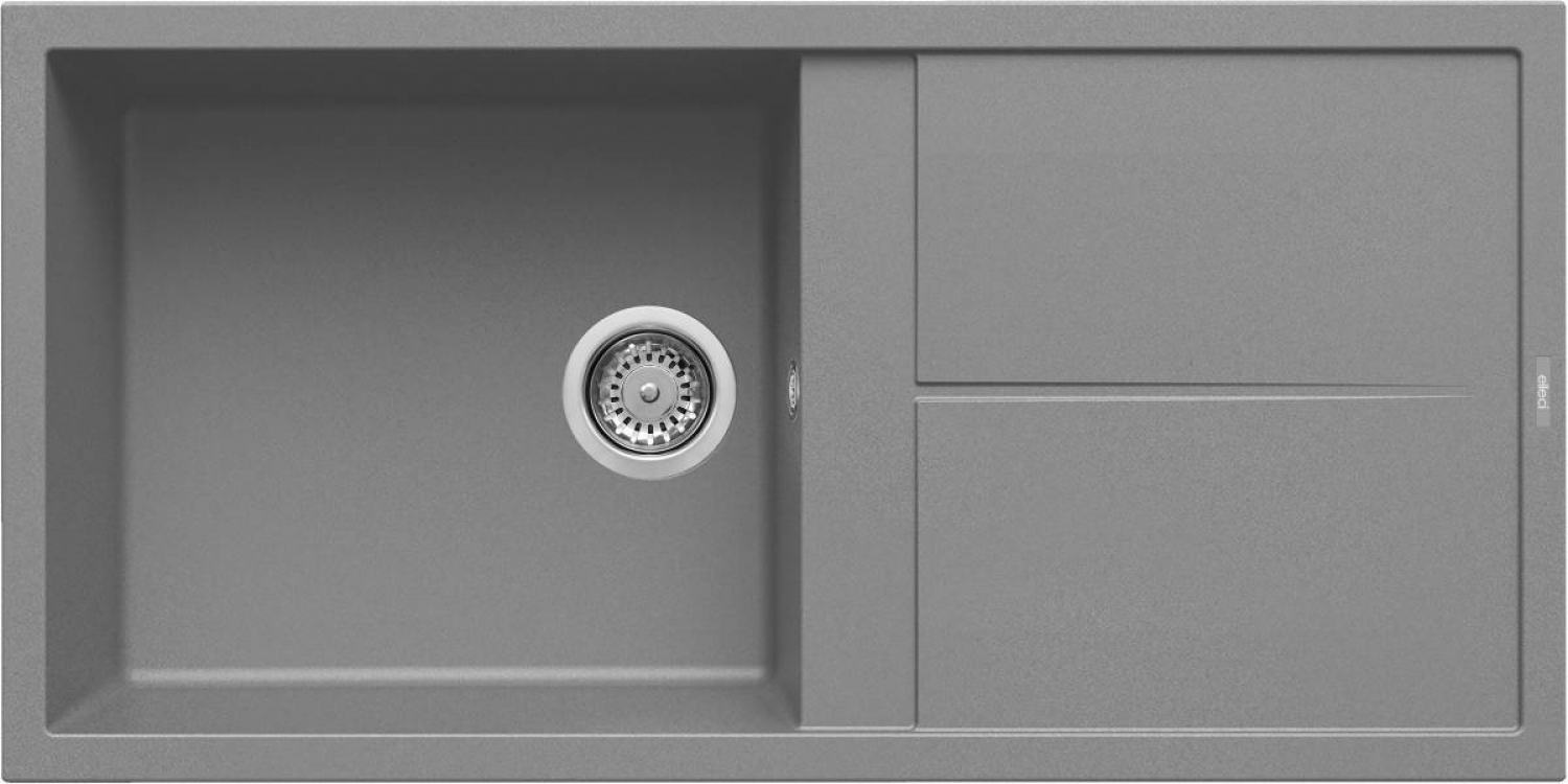 Elleci Unico 480 M73 Gránit Mosogatótálca csepegtetővel titánium LMU48073 - Netkazán