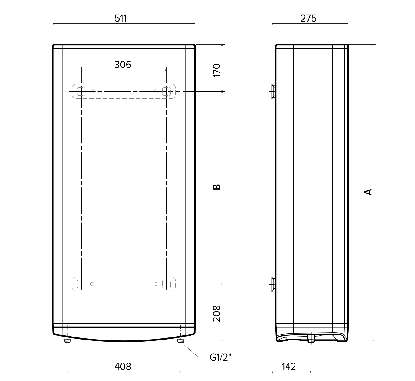 Ariston Velis Pro Dry Wifi 100 EU Elektromos vízmelegítő - Netkazán